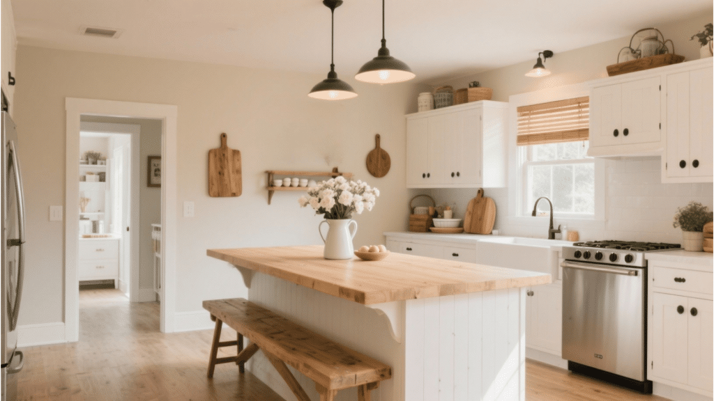 How to Determine Kitchen Island Spacing Requirements - A Diamond in the ...