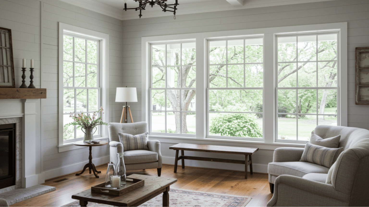 23 Farmhouse Window Trim Ideas for Every Home - A Diamond in the Stuff