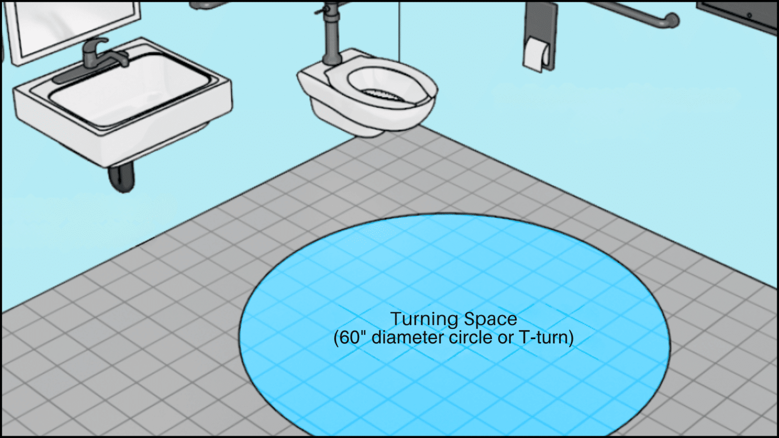 ADA Bathroom Layout Key Rules and Requirements - A Diamond in the Stuff